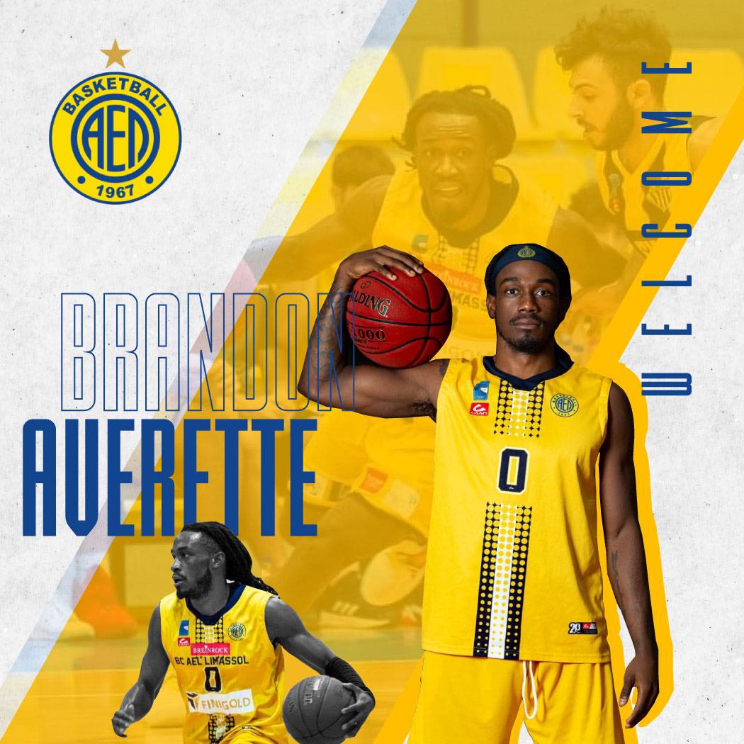 Επιστροφή Brandon Averette - ΑΕΛ | ΑΘΛΗΤΙΚΗ ΕΝΩΣΗ ΛΕΜΕΣΟΥ