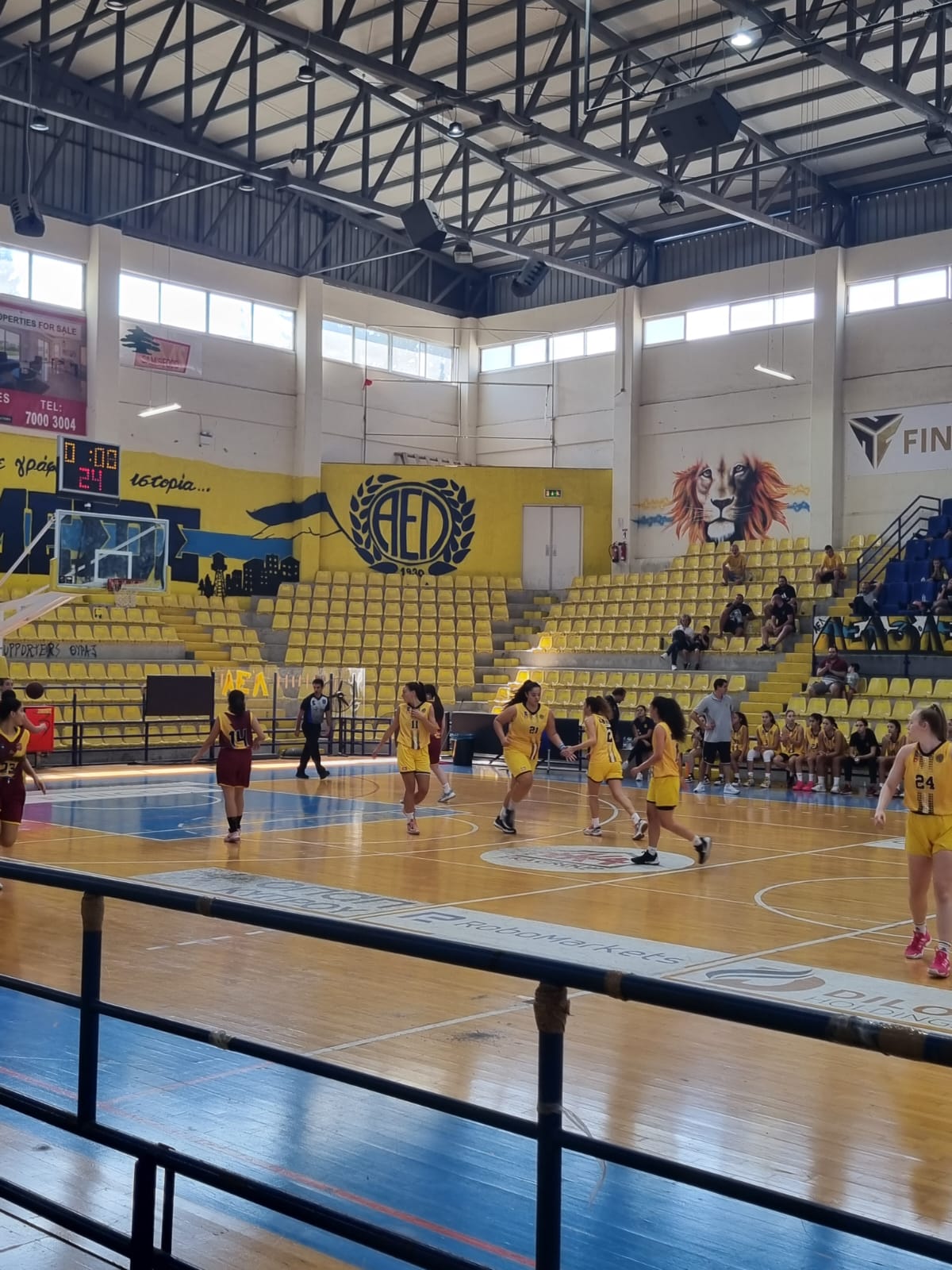 Εύκολη επικράτηση για τις κοπέλες - ΑΕΛ | ΑΘΛΗΤΙΚΗ ΕΝΩΣΗ ΛΕΜΕΣΟΥ
